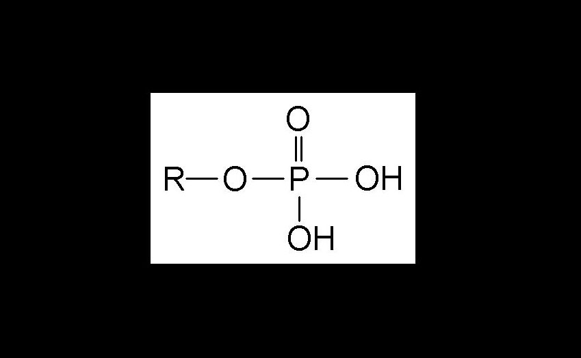 Estructura química del grupo fosfato recurso hiperfosfatemia enfermedad ...
