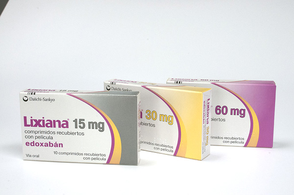 Edoxabán: 1er ACOD dosis diaria previene el ictus y reduce sangrados