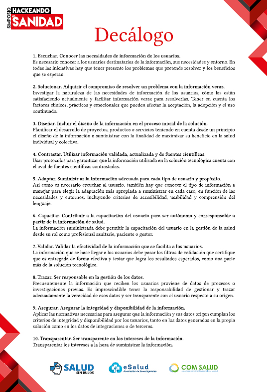 Presentado el Decálogo para promover información veraz con tecnología